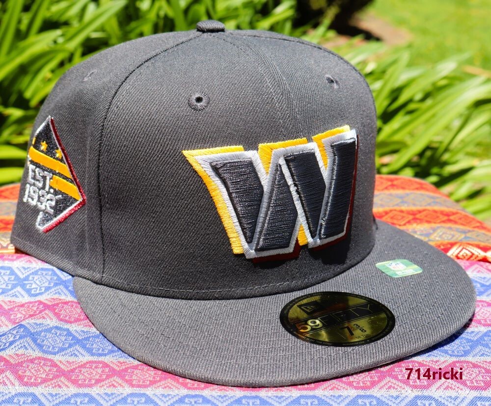 2024 NFL Draft Washington Commanders Fitted Hat New Era 59FIFTY On ...
