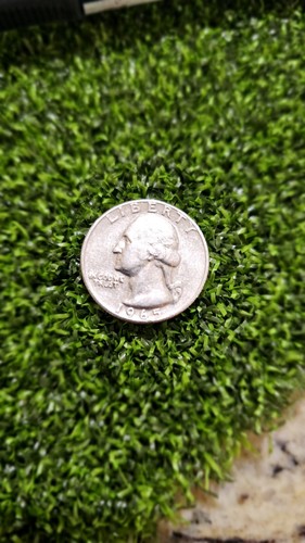 1965 Washington Quarter No Mint Mark Rim Letter Filled A Errors US Coin ...