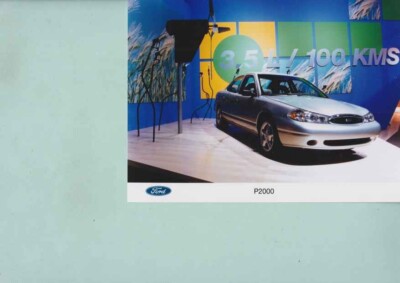 photo de presse / press photo original Ford P2000 concept 1997 | eBay