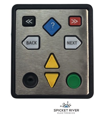 Storm Interface EZ08-23001 ADA Compliant 8-Key NavPad - No Cable | eBay