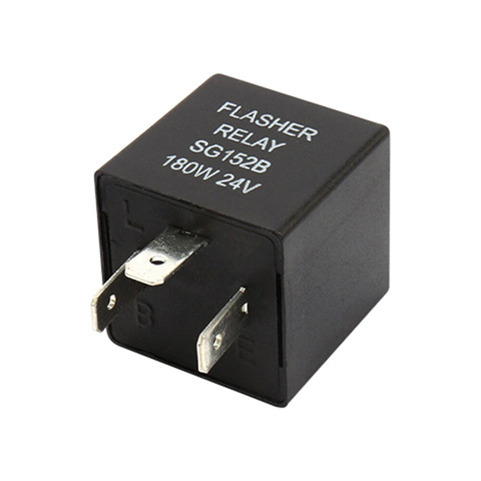 DC12V 24V 180W Car Flasher Relay Turn Signal 3-Pin Car Motorcycle ...