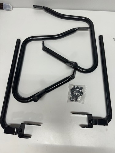 BLACK 90200788 HARLEY REAR SADDLE BAG SADDLEBAG GUARD GUARDS TOURING ...