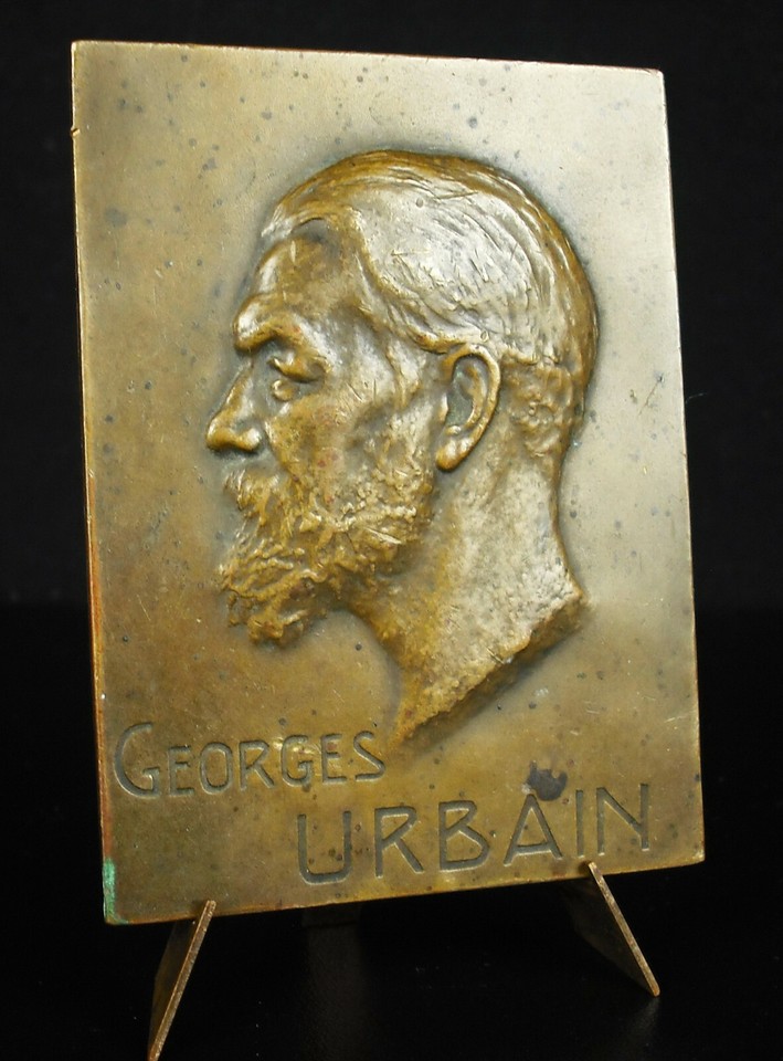 Médaille Georges Urbain Terres rares earth metals celtium scandium 1938 ...