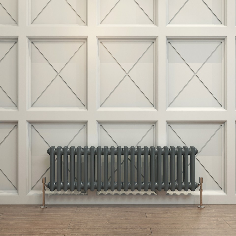 Traditional Column Radiator Vertical Horizontal Rads Cast Iron Style ...
