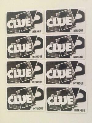 Clue Discover The Secrets Replacement Clock Time Cards 2008 Board Game ...