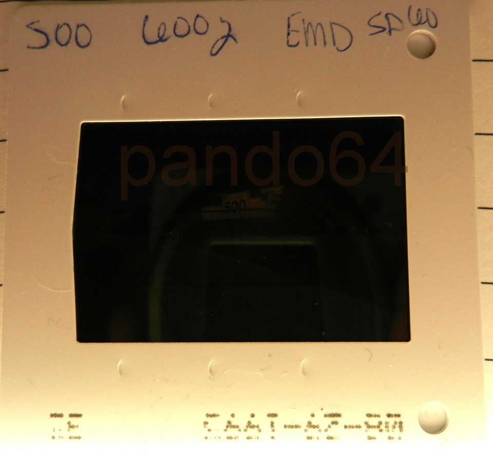 RR TRAIN Slide SOO Soo Line #6002 EMD SD60 Diesel Locomotive ~ HT1 | eBay