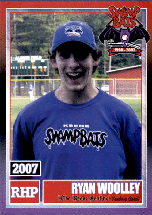 2007 Keene Swamp Bats Team Issue #28 Ryan Woolley Forest Park Georgia GA Card | eBay