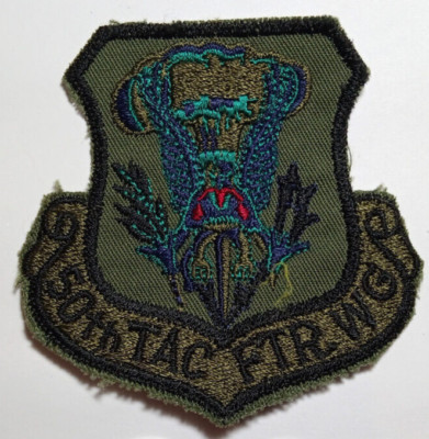 USAF 50th Tactical Fighter Wing Patch Badge Crest | eBay