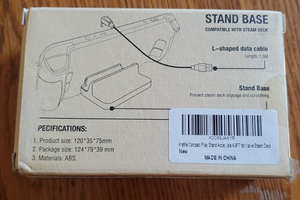 Pgtech Stand Base Compatible with Steam Deck new open box | eBay