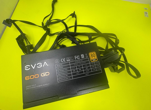 EVGA 600 GD 100-GD-0600-B1 80 Plus Gold 600W ATX Non Modular Power ...