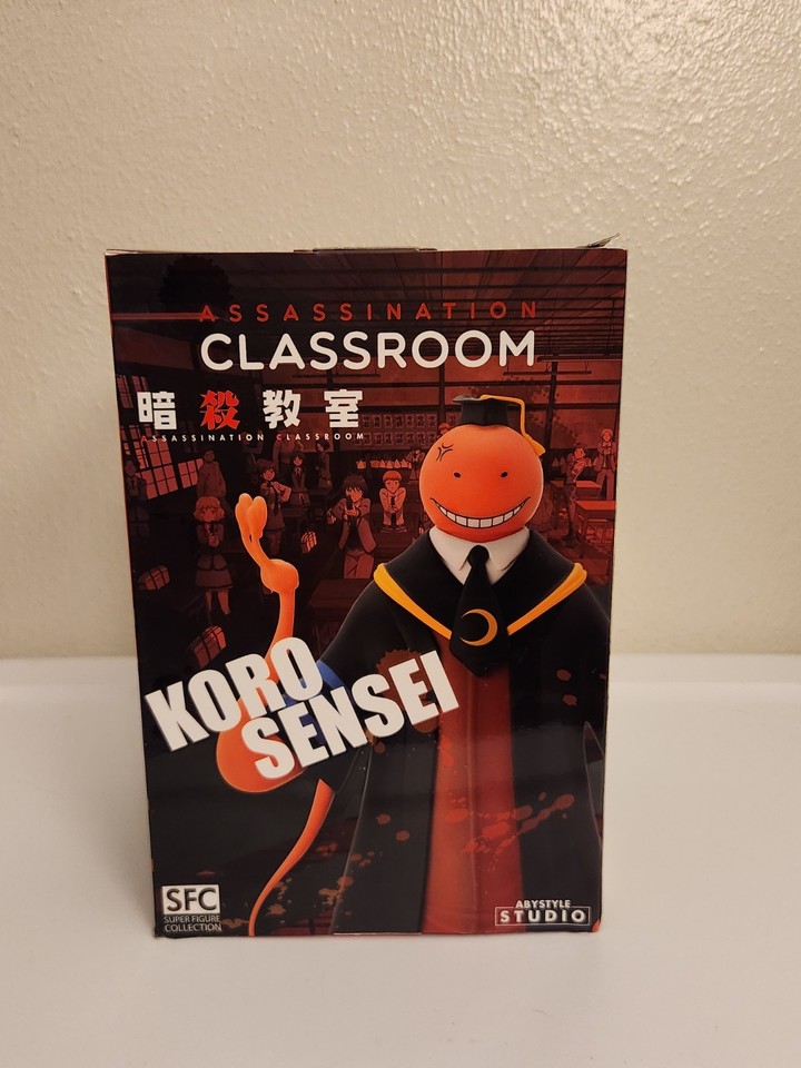 Assassination Classroom Koro-sensei Red Annoyed Statue SFC ABYSTYLE ...