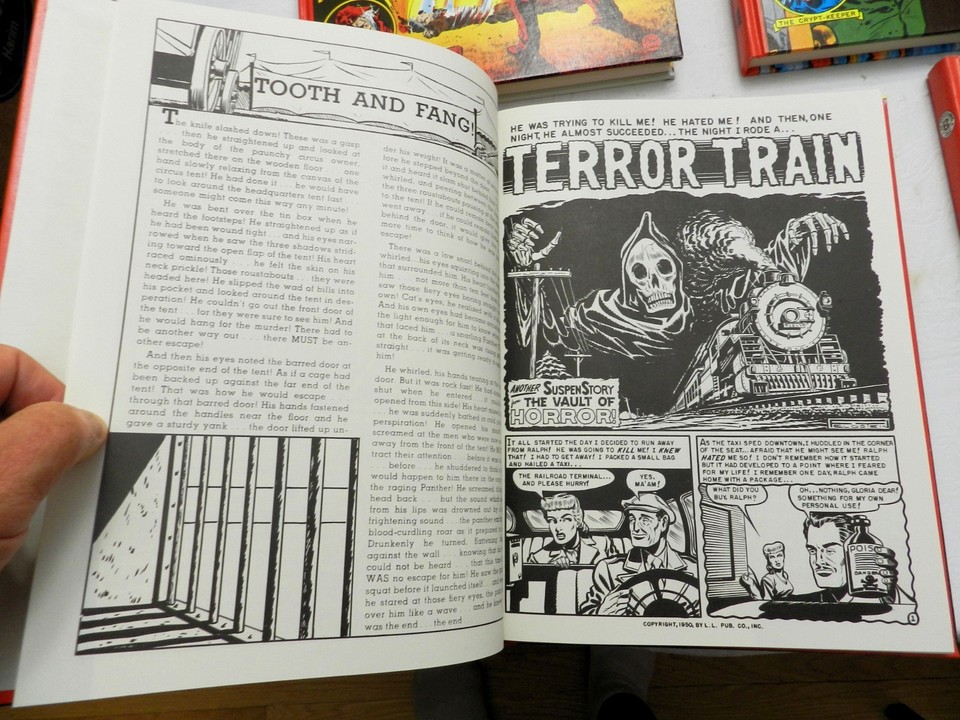 1982 5 Vol, The Complete Vault of Horror, Russ Cochran, EC Comics, HBw ...