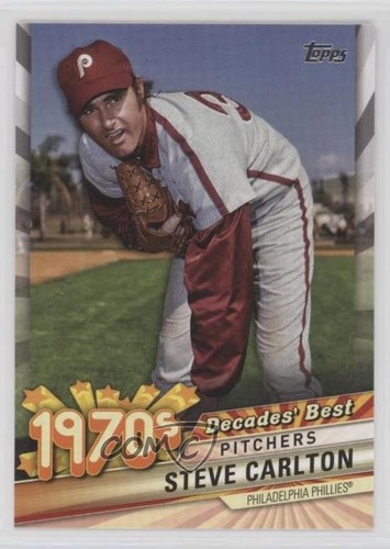 2020 Topps Decades Best Pitchers Steve Carlton #DB-36 HOF | eBay