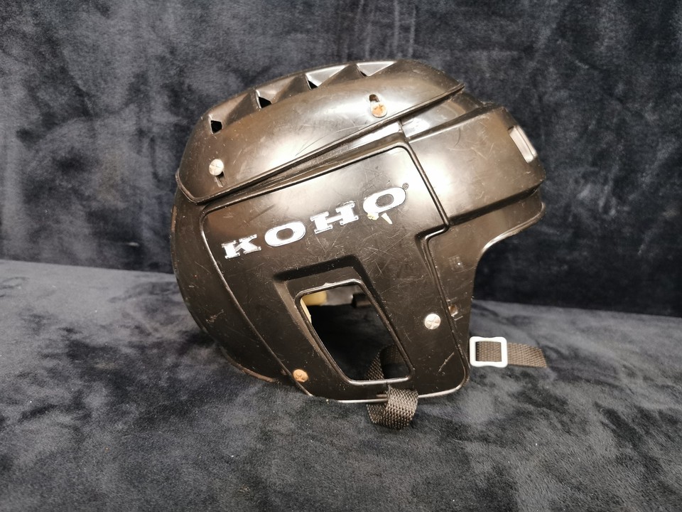 Vintage KOHO 82 Hockey Helmet Size 55-62 Black | eBay