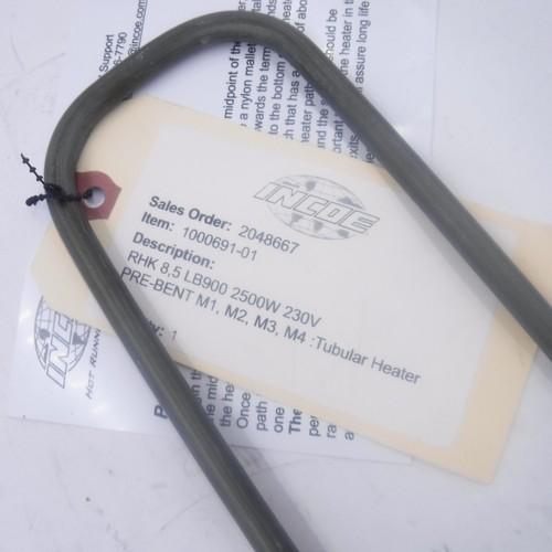 Incoe Tubular Heater RHK 8.5 LB900 2400W 230V M1 M2 M3 M4 For Hot ...