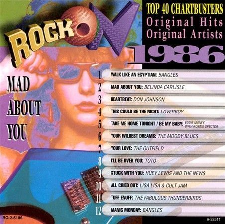 Rock On 1986 by Various Artists (CD, 1996, 2 Discs, Madacy) 56775198626 ...