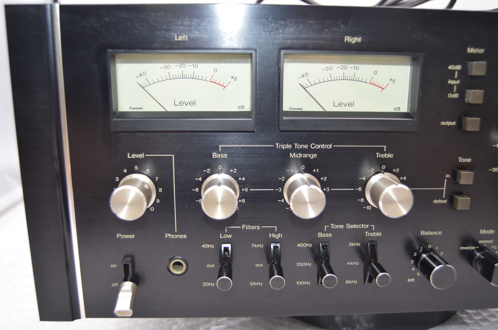 Sansui CA-3000 Preamplifier Control Amplifier Tested Excellent | eBay