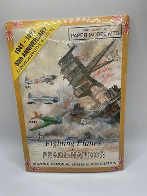 NIP 50th Anniversary Pearl Harbor Model paper airplane kits. | eBay