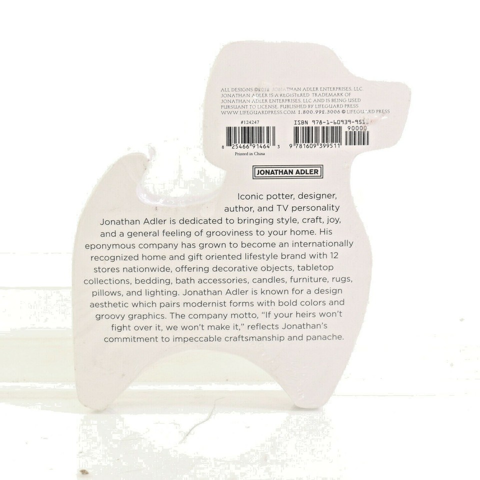 Jonathan Adler Die-Cut Puppy Dog Note Pad of 100 Sheets - Brand New ...