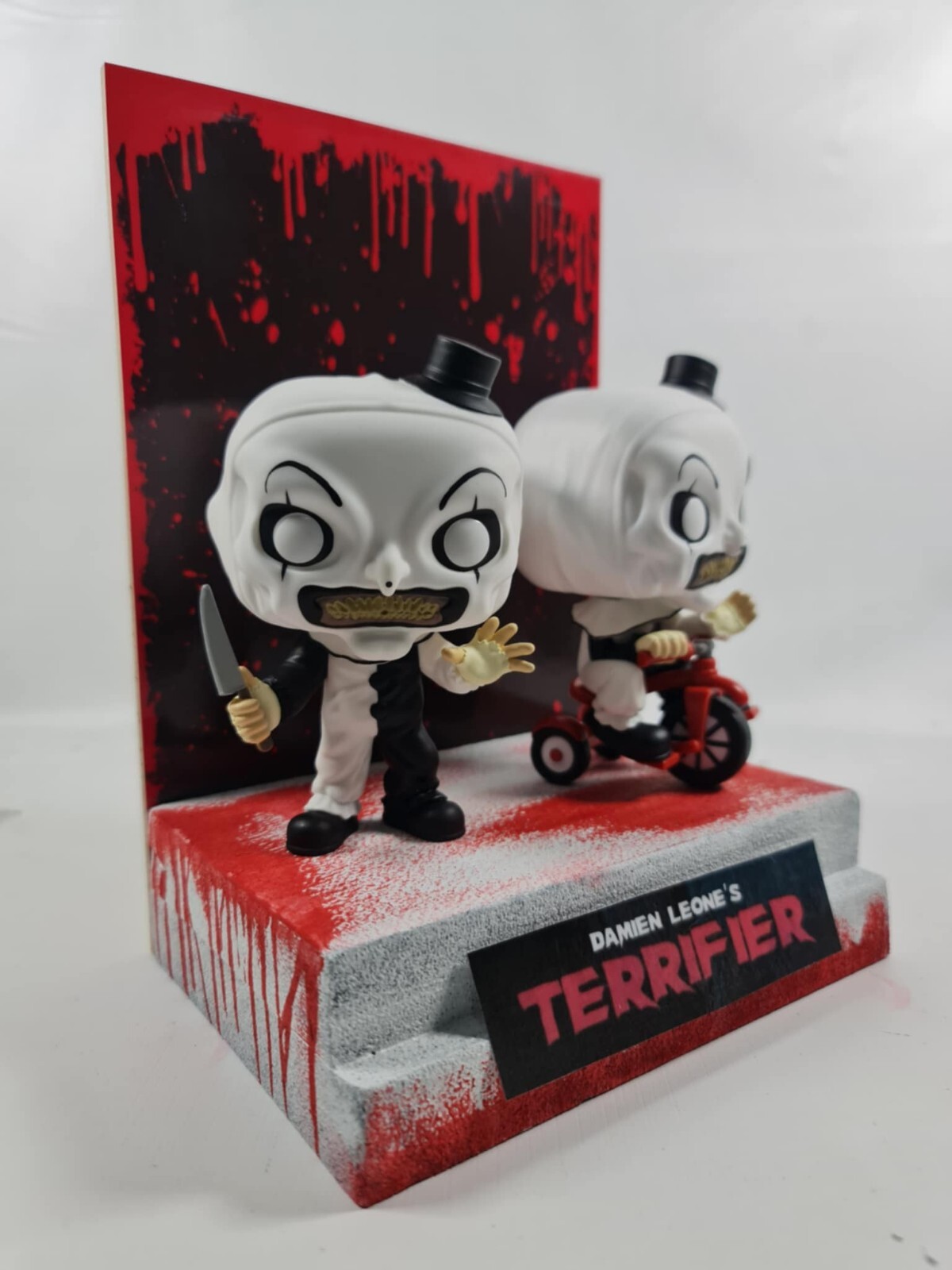 Terrifier Funko Pops. Display. 2 Pop Display. | eBay