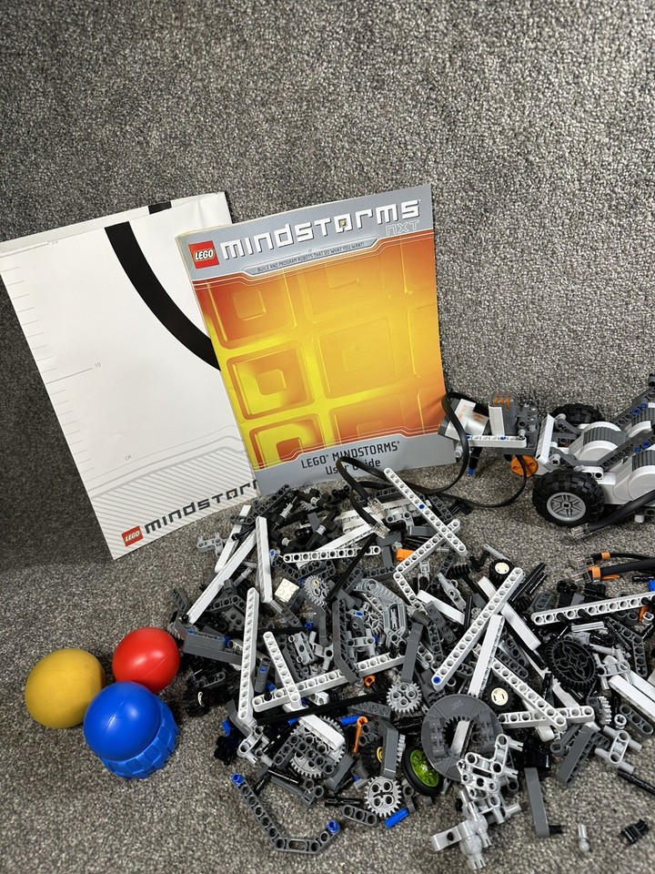 Mindstorms NXT Lego #8527 Build & Program Robot Set - UNTESTED ...
