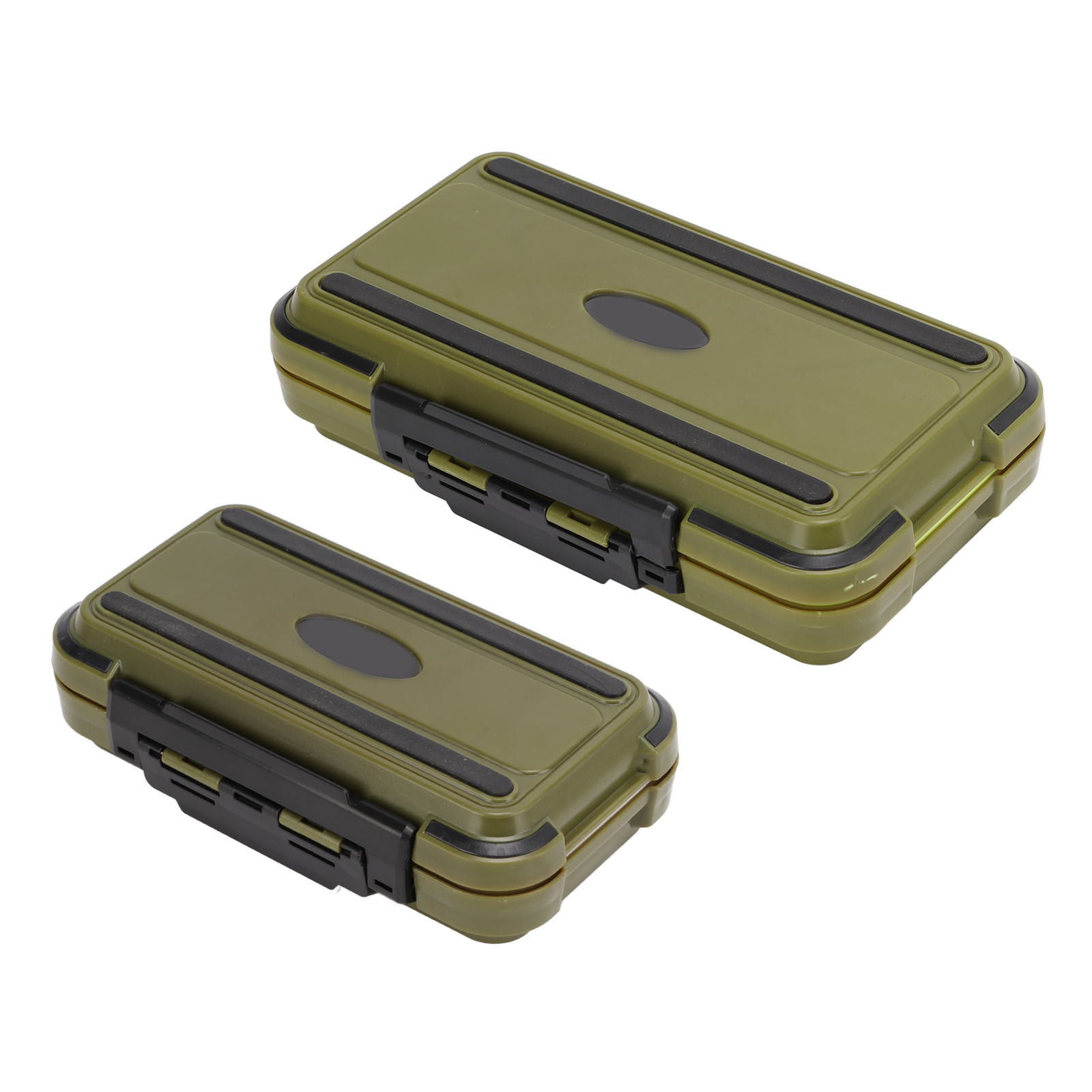 Fishing Box Lever Type Side Lock Sliding Design Movable Inserts Storage ...