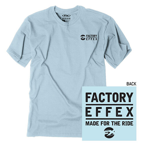 FACTORY EFFEX FACTORY EFFEX FX STAMPED T- SHI RT / ICE BLUE XXL 23-87718 | eBay