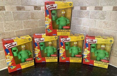 The Simpsons Glow In The Dark Radioactive Homer WOS Figure World Of ...