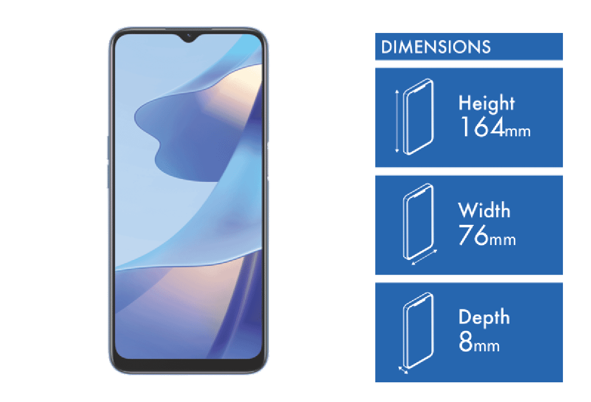 OPPO A54s Pearl Blue Unlocked Mobile Phone/Smartphone CPH2273 BLUE | eBay