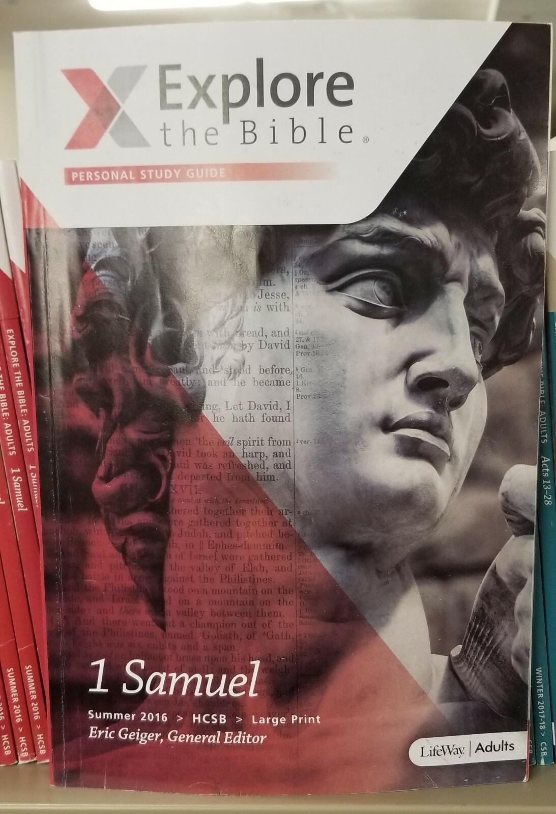 Explore the Bible Personal Study Guide Lifeway Large Print O/N T'ments ...