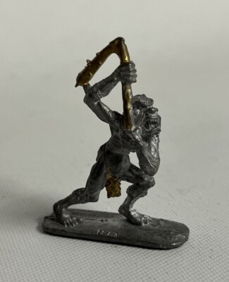 Vintage 1979 01-063 Ral Partha True Swamp Troll w/ Flail Metal Mini ...