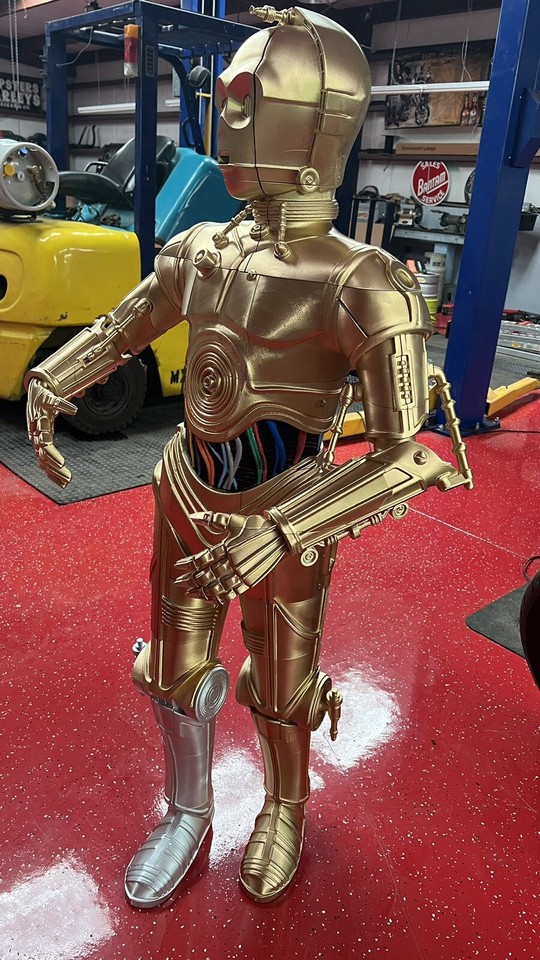Star Wars C3PO Life Size DIY Model PAINTED, Unassembled | eBay