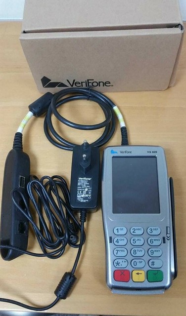 Verifone BRAND VX 820 EMV USB Card Payment Terminal Pin Swipe Machine ...