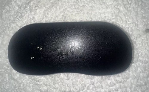 Authentic Ray-Ban Hard Shell Eyeglasses Glasses Sunglasses Case Black ...