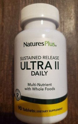 Natures Plus Ultra II Multivitamin, Sustained Release - 90 Vegetarian ...