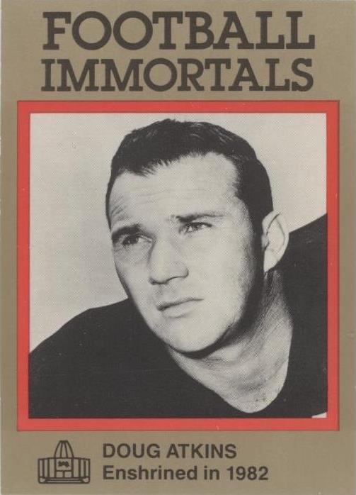 1985-88 Football Immortals - Doug Atkins #8 for sale online | eBay