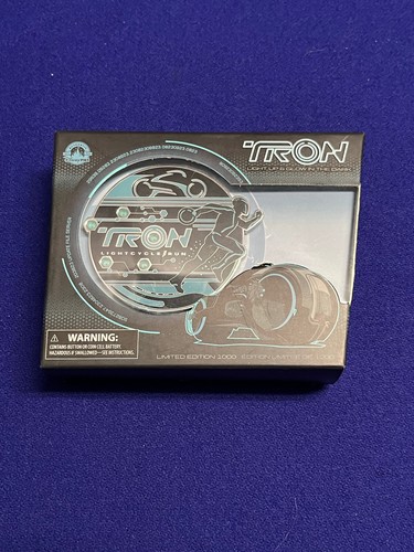 2023 Disney Parks TRON Lightcycle Run Opening Day Light Up Pin Jumbo LE ...