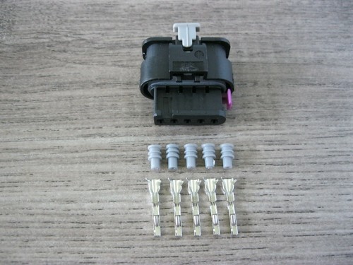 For VW AUDI Mass Air Flow MAF Sensor Wiring Connector Pigtail Plug ...