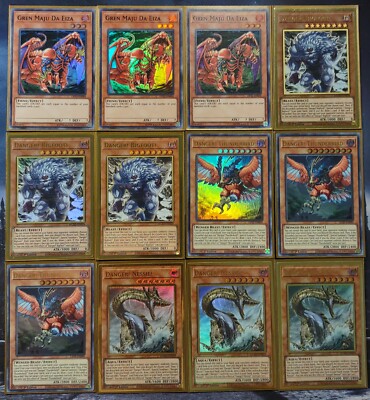 Green Maju Golden Castle deck: 2x Hexe Trude Secret, 3x Super ...