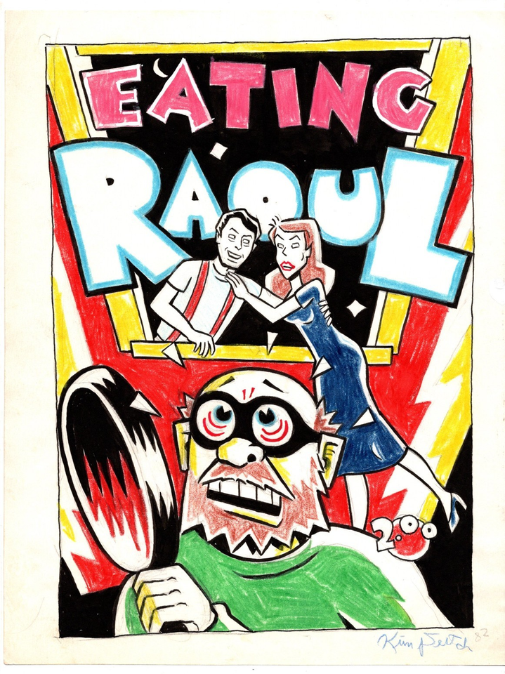 Kim DEITCH "Eating Raoul"Movie #1~WAS $300. NOW $270. Underground~1982 ...