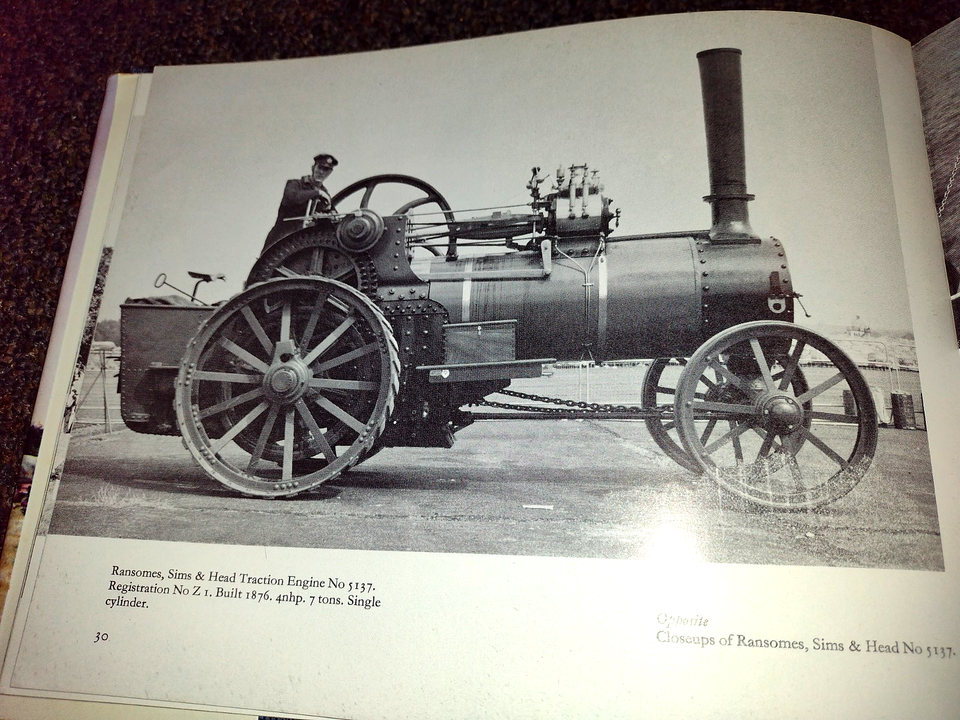 Traction engines in Review By Barry Finch Book Steam Tractors Farming ...