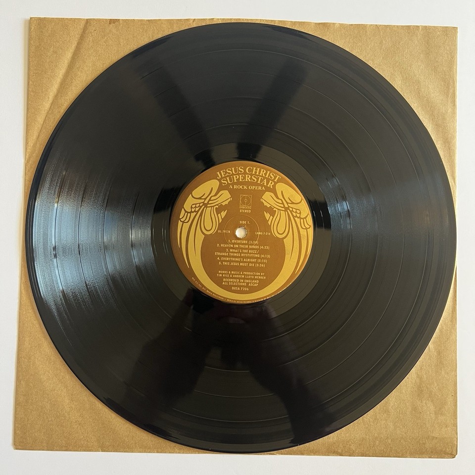 Jesus Christ Superstar – A Rock Opera (1970) – Decca DL 79179 (Stereo ...