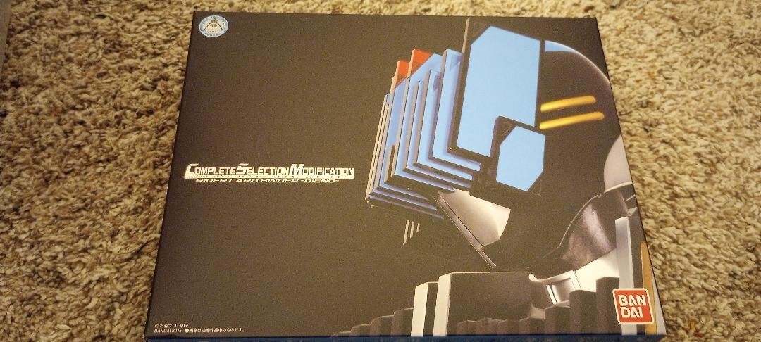 CSM Kamen Rider COMPLETE SELECTION MODIFICATION RIDER CARD BINDER DIEND ...