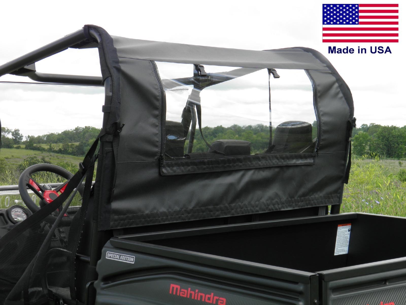Mini Cab for Mahindra mPACT XTV 750 1000 - VINYL WINDSHIELD, ROOF, REAR ...
