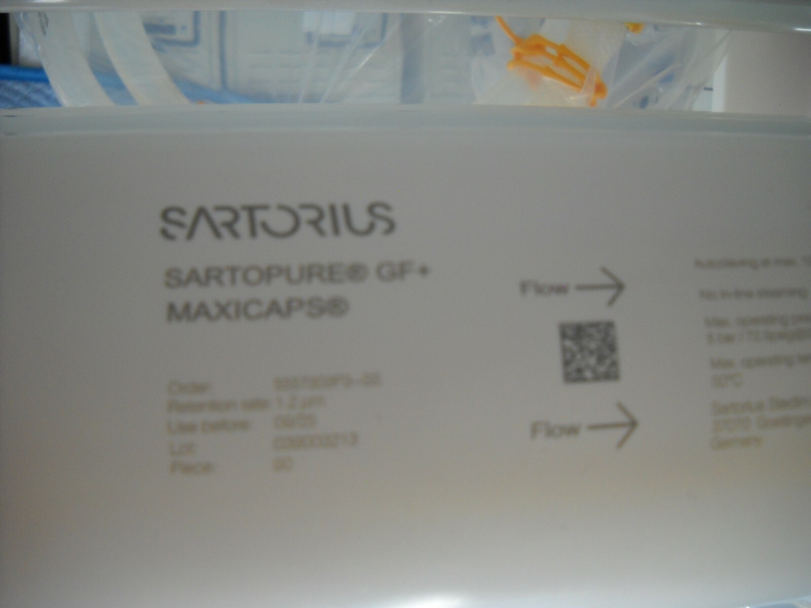SARTORIUS STEDIM 5557303P3-MR9 MAXICAPS 9 ELEMENT SARTOPURE GF FILTER ...