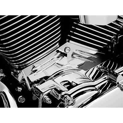 Kuryakyn 8143 Cylinder Base Chrome Engine Cover Harley Davidson Twin ...