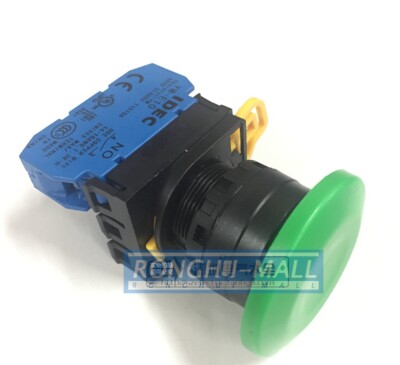 10Pcs NEW For IDEC YW1B-M4E10G Green Pushbutton Switch | eBay