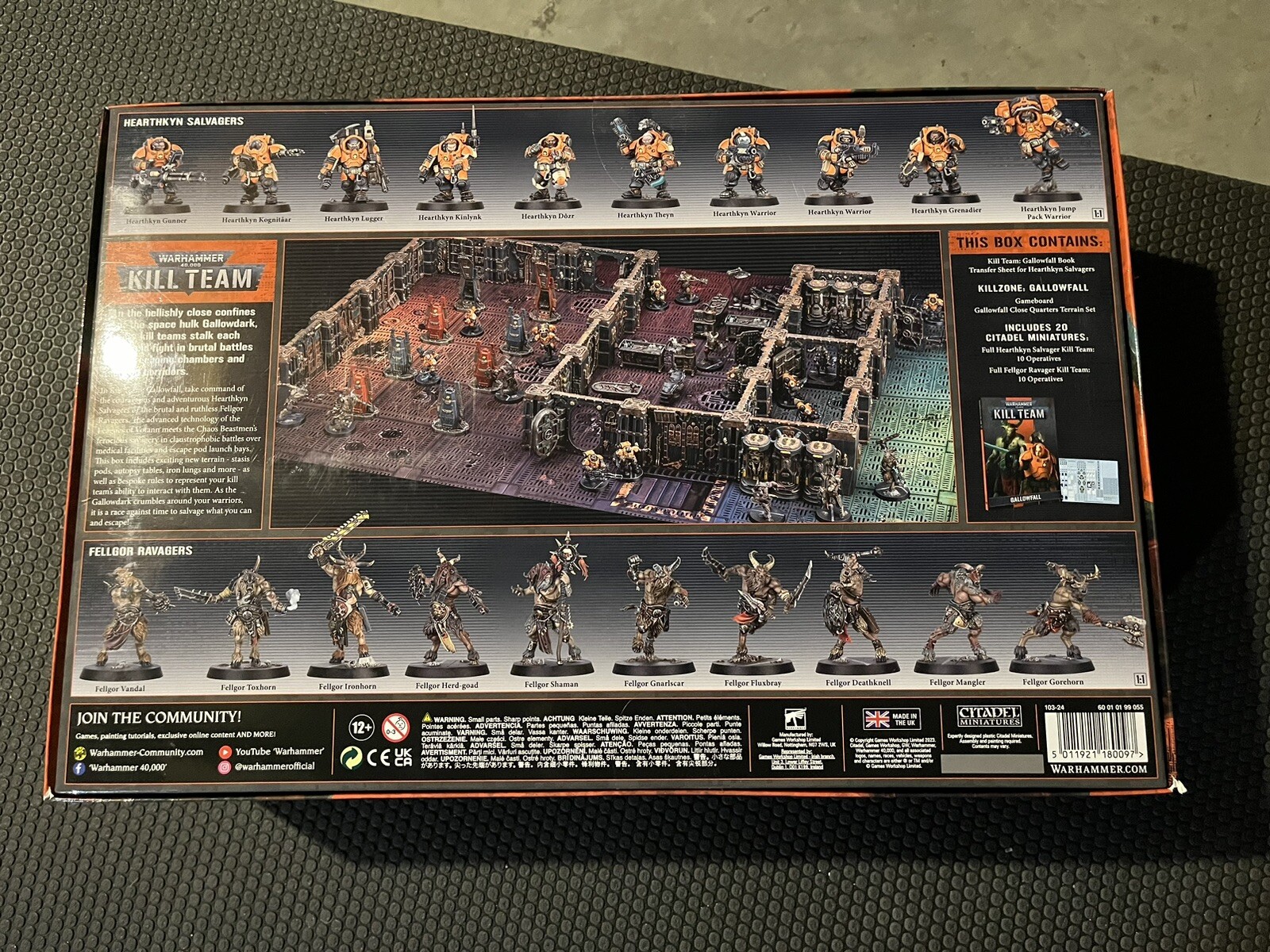 Games Workshop Warhammer 40K Kill Team Gallowfall New Unopened In Box ...