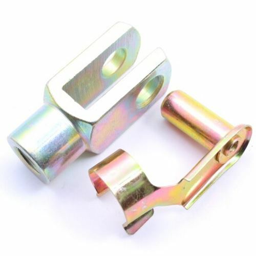 Clevis, M10 x 1.5 threads, 10mm pin, Short Length | eBay