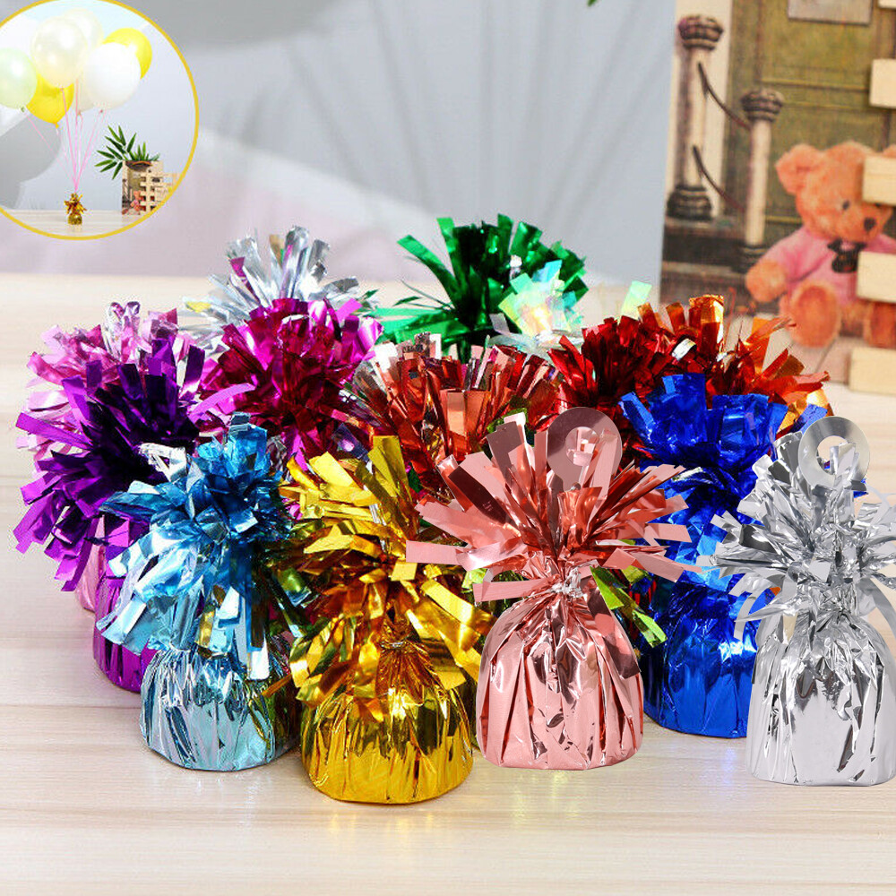 Time to Sparkle 12PCS Helium Balloon Weights Tassel Wedding Birthday ...